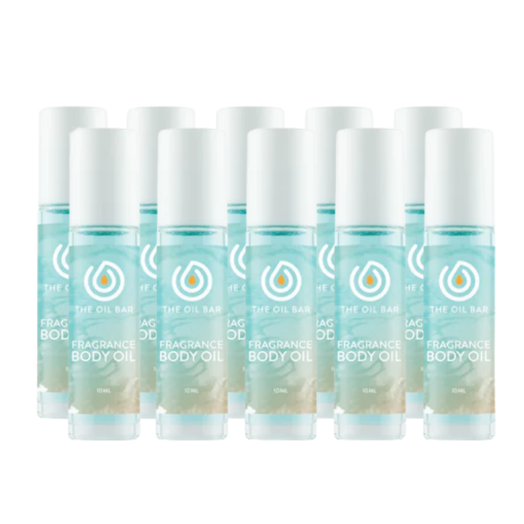 The Perfect 10: Women's Fragrance Body Oil: 1/3oz (10 Pack) — The Oil Bar